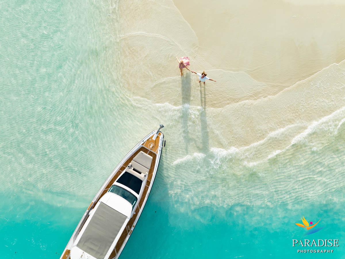 Private Boat Proposal | Turks and Caicos Photographers
